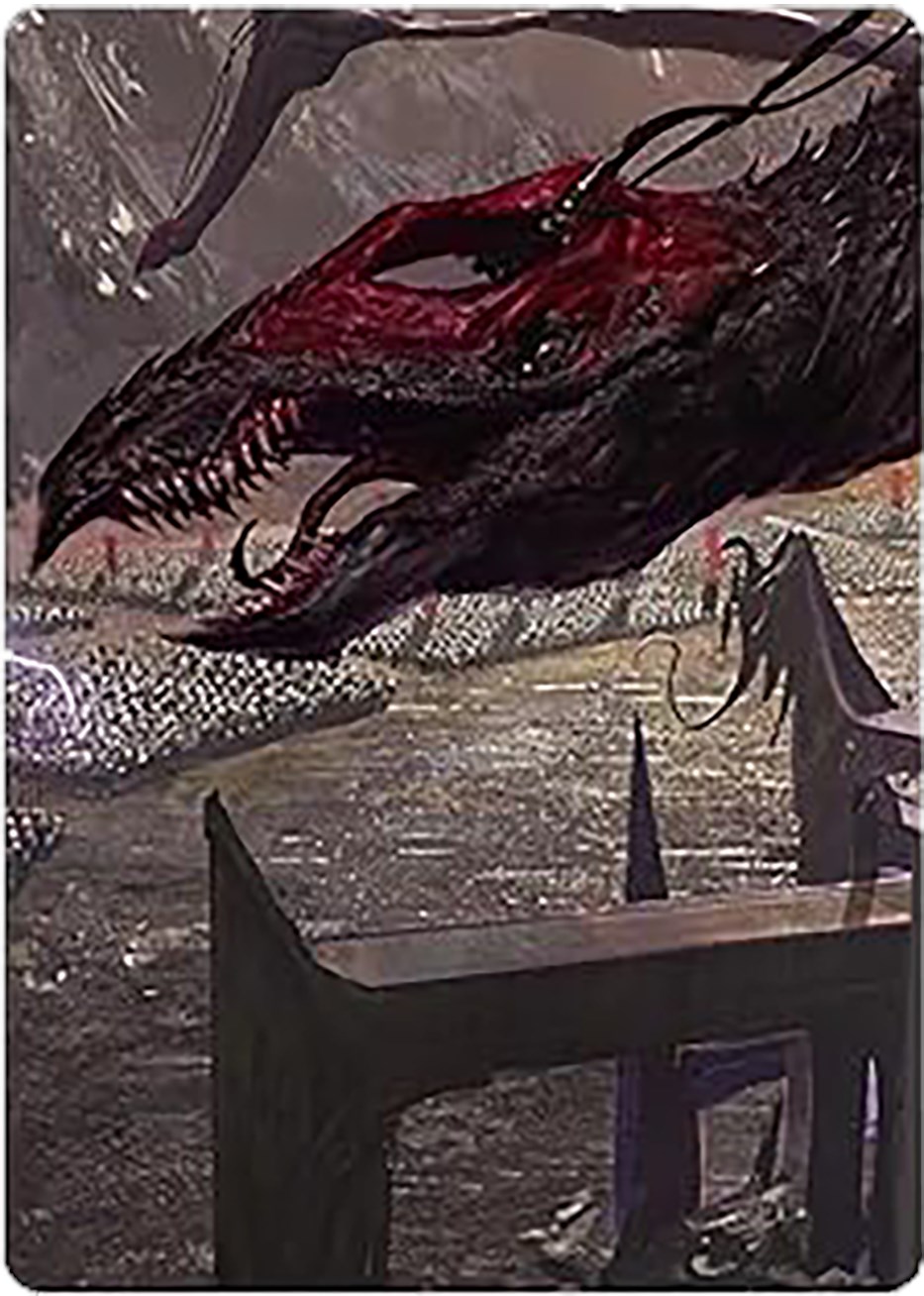 Fell Beast of Mordor Art Card - Art Series: Universes Beyond: The Lord ...