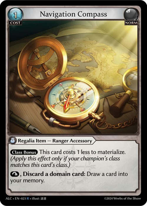 Navigation Compass - Alchemical Revolution - Grand Archive TCG