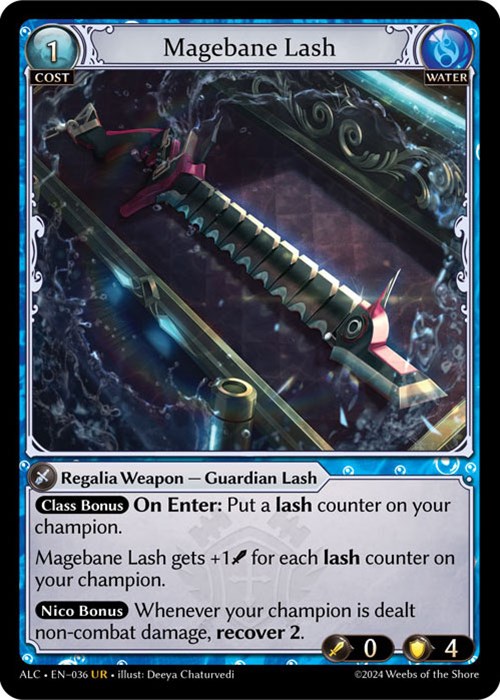 Magebane Lash - Alchemical Revolution - Grand Archive TCG
