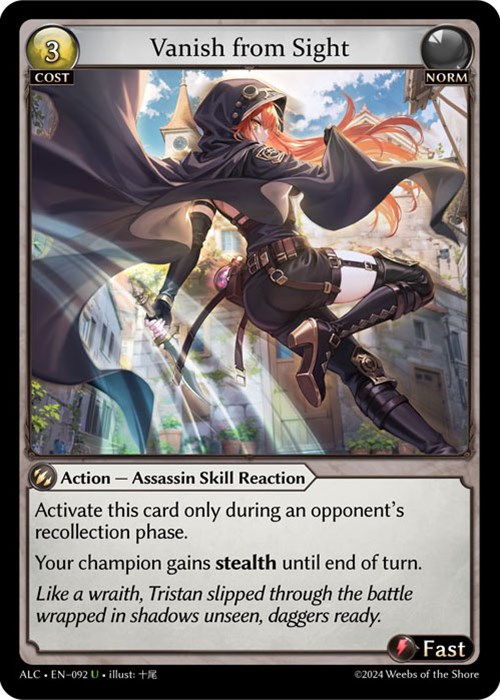 Vanish from Sight - Alchemical Revolution - Grand Archive TCG