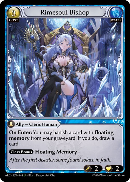Rimesoul Bishop - Alchemical Revolution - Grand Archive TCG