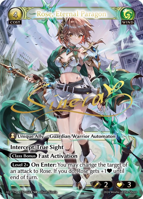 Rose, Eternal Paragon (CSR) (ALC1E) - Alchemical Revolution - Grand ...