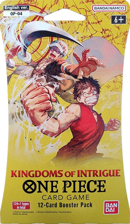 Kingdoms of Intrigue - Sleeved Booster Pack - Kingdoms of Intrigue - One Piece Card Game