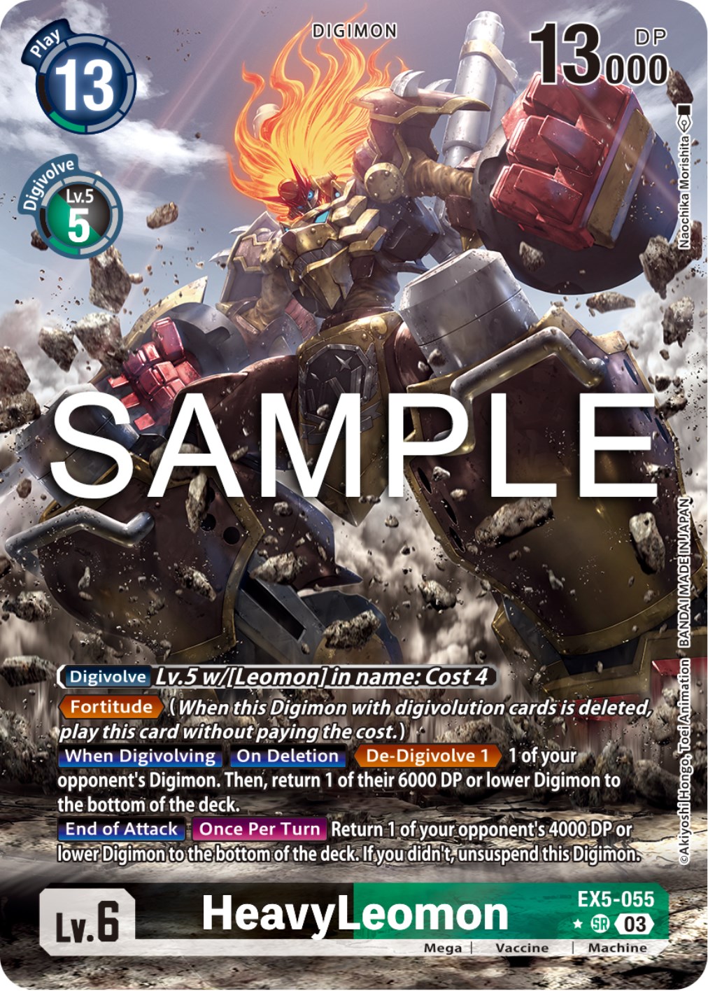 HeavyLeomon (Alternate Art) - Animal Colosseum - Digimon Card Game