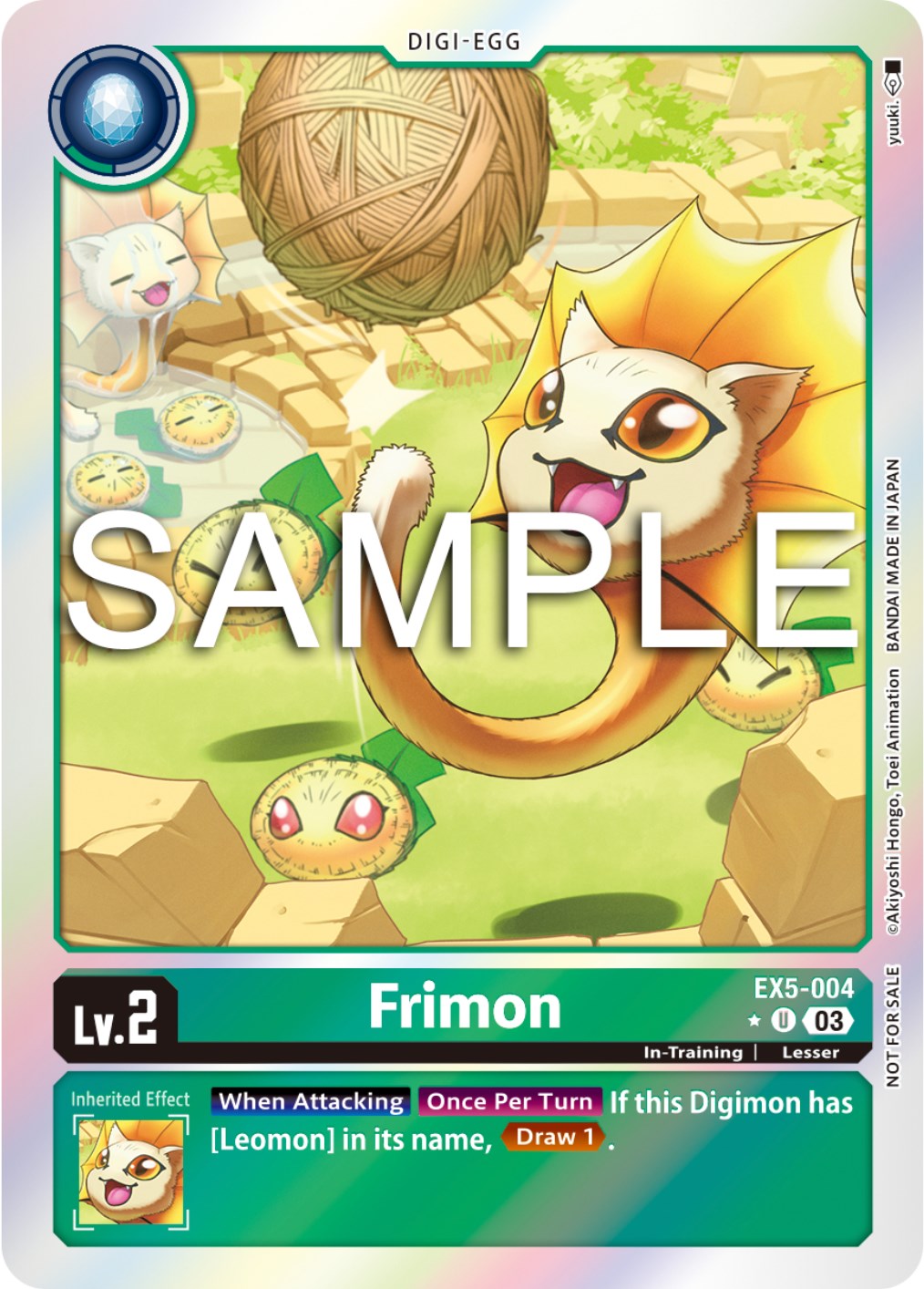 Frimon (Animal Colosseum Box Promotion Pack) - Animal Colosseum ...