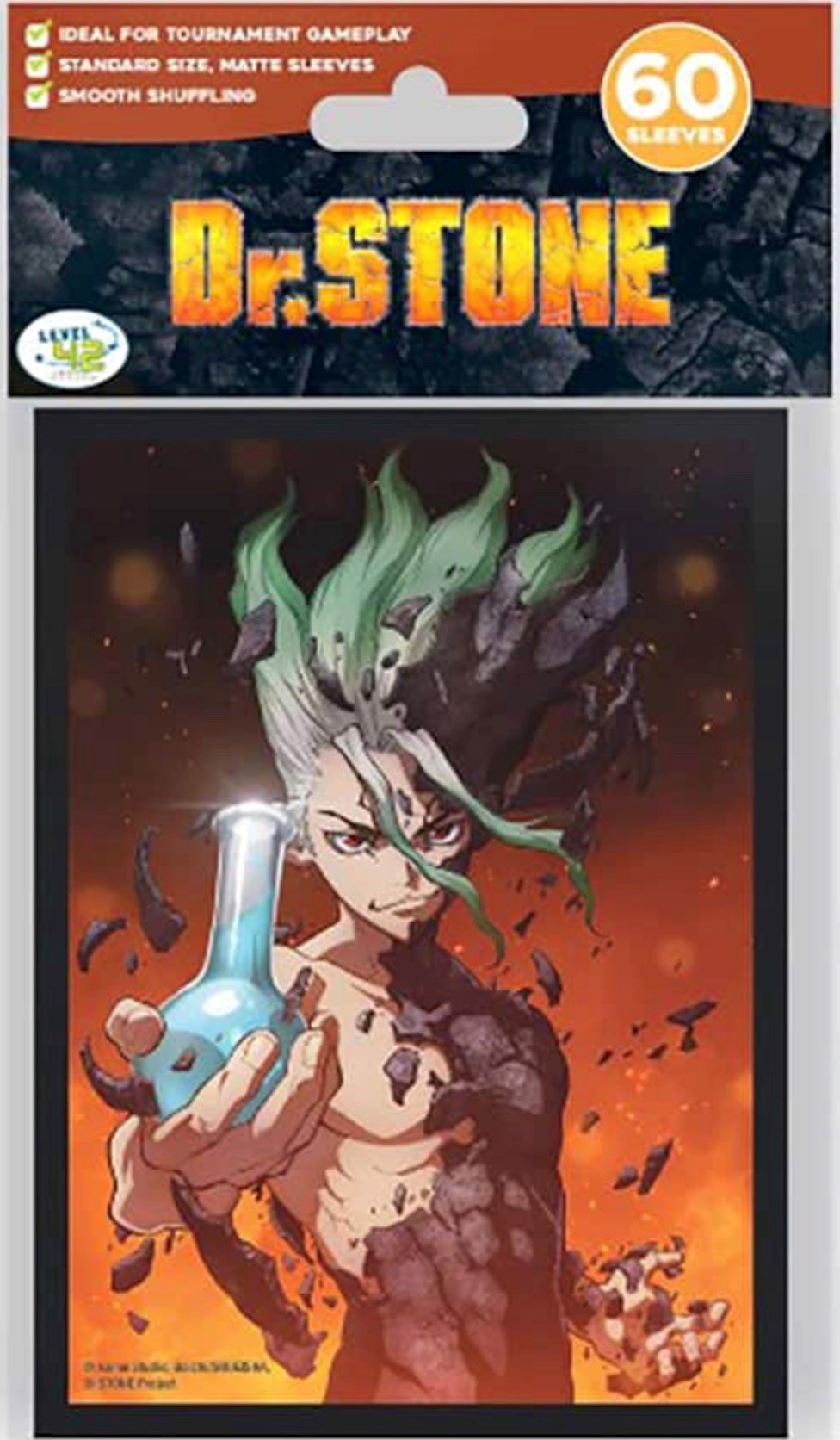 Dr. Stone - Senku Sleeves (60-Pack) - Japanime Games Card Sleeves ...