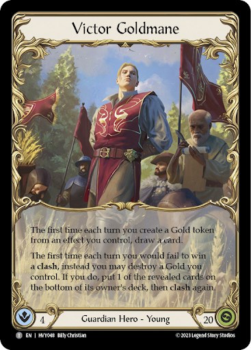 Victor Goldmane // Betsy - Heavy Hitters - Flesh and Blood TCG