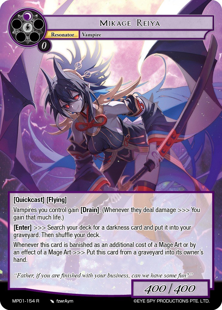 Mikage Reiya - Masterpiece "Pilgrim-Memories" - Force of Will