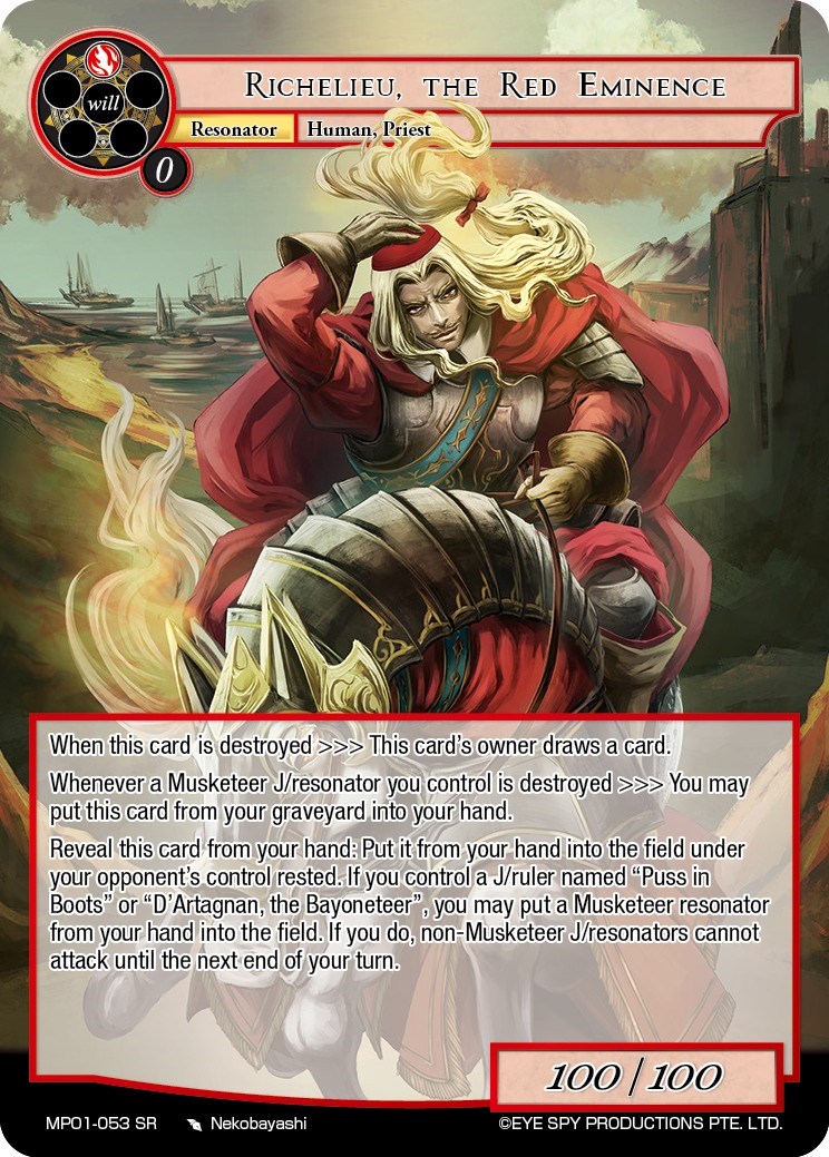 Richelieu, the Red Eminence - Masterpiece "Pilgrim-Memories" - Force of ...