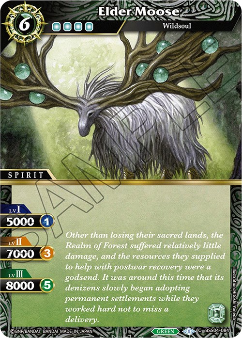 Elder Moose - Savior of Chaos - Battle Spirits Saga