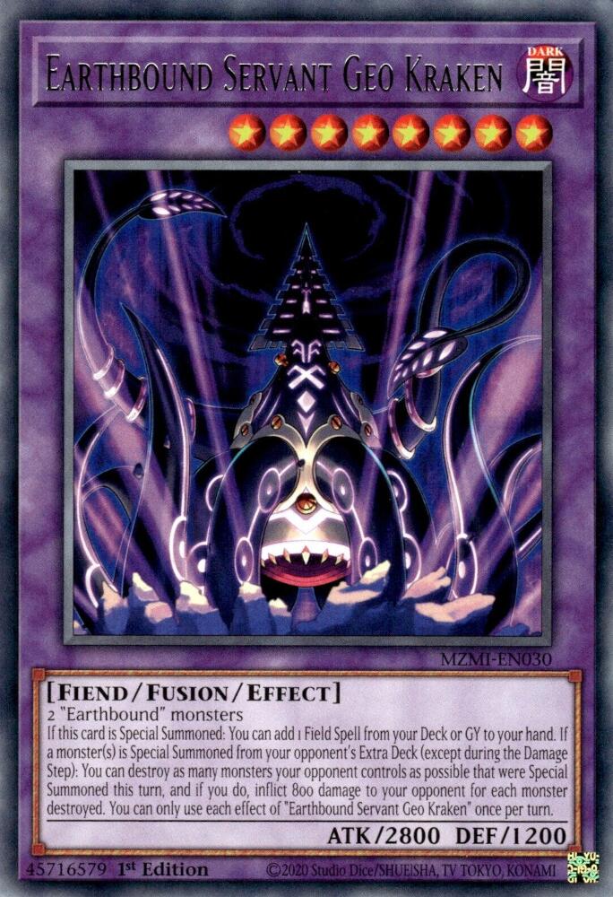 Earthbound Servant Geo Kraken - Maze of Millennia - YuGiOh