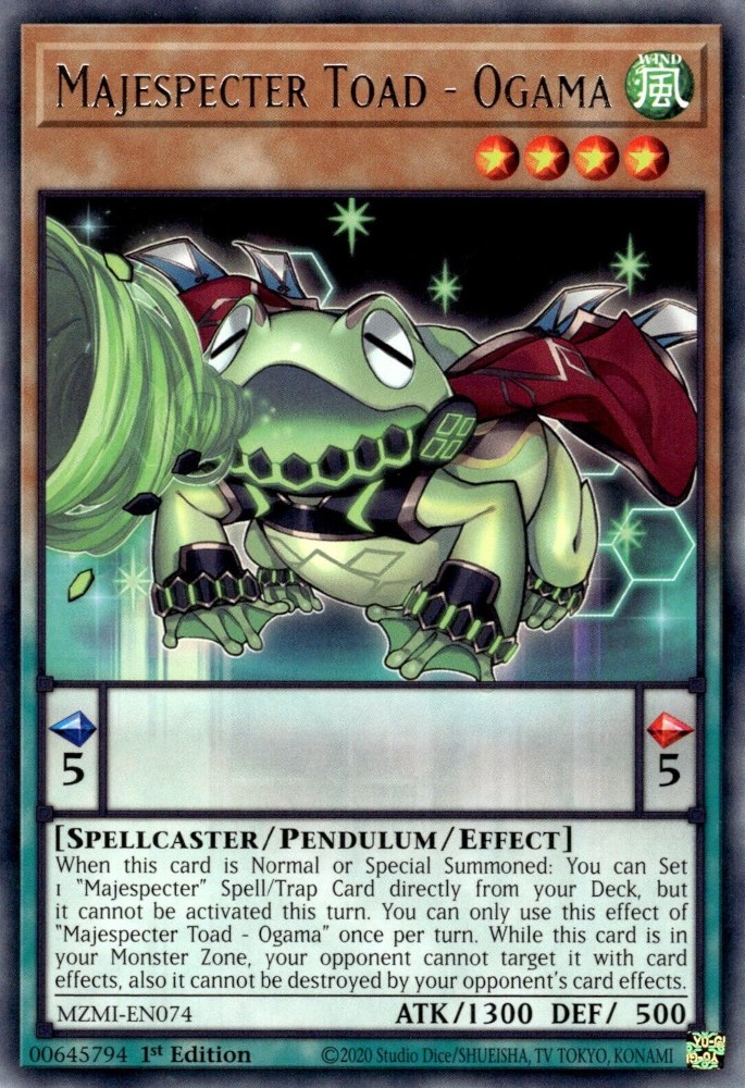 Majespecter Toad - Ogama - Maze of Millennia - YuGiOh