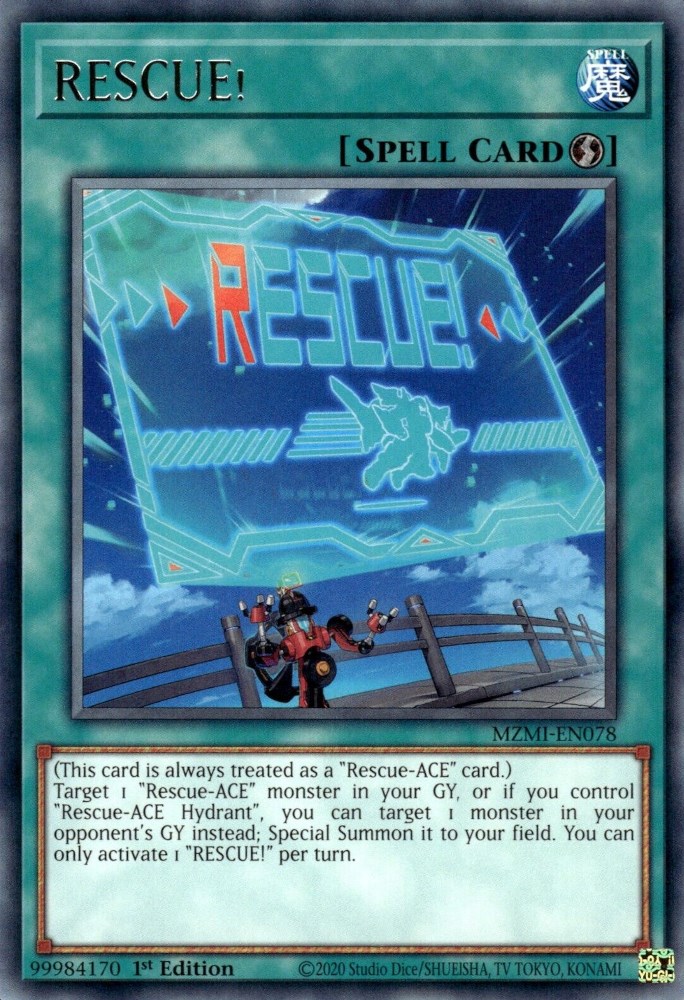 RESCUE! - Maze of Millennia - YuGiOh