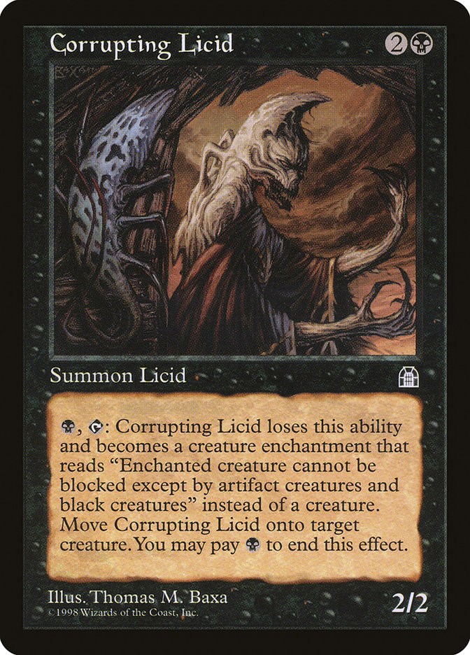 Corrupting Licid - Stronghold - Magic: The Gathering