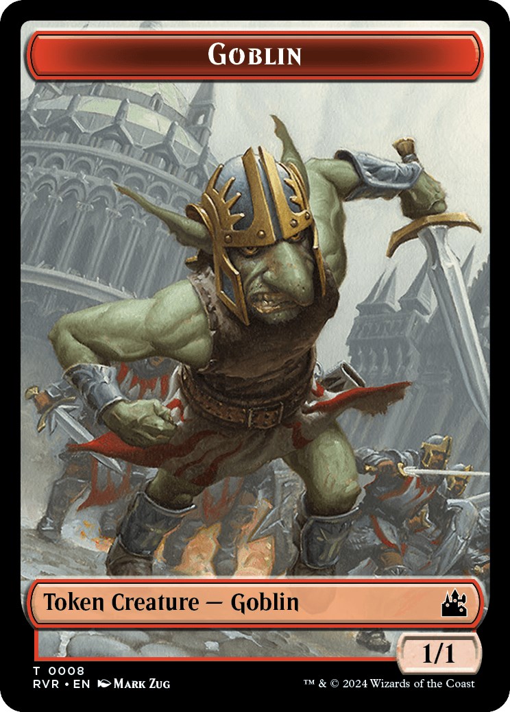Goblin (0008) // Voja Double-Sided Token - Ravnica Remastered - Magic ...