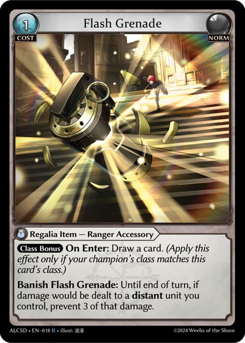 Flash Grenade - Alchemical Revolution Starter Decks - Grand Archive TCG