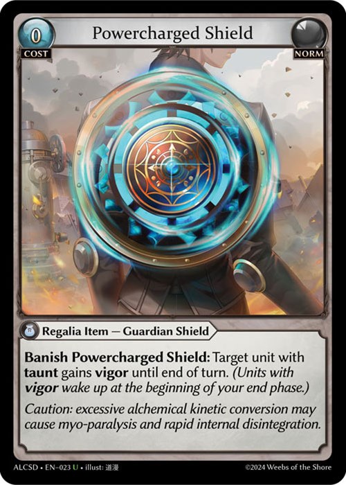 Powercharged Shield - Alchemical Revolution Starter Decks - Grand ...