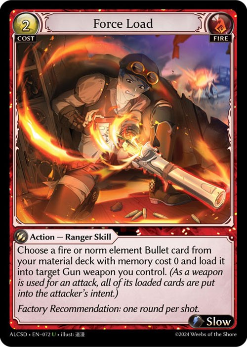 Force Load - Alchemical Revolution Starter Decks - Grand Archive TCG