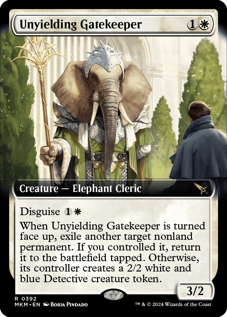 Unyielding Gatekeeper (Extended Art) - Murders at Karlov Manor - Magic ...