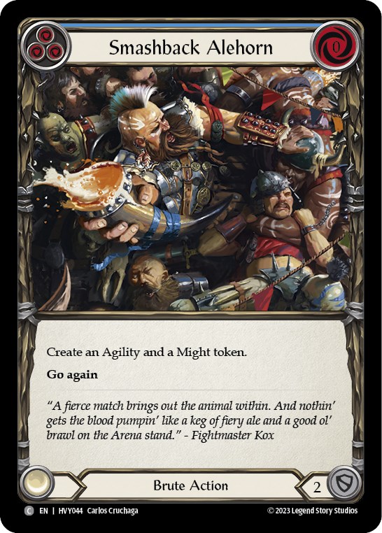 Smashback Alehorn - Heavy Hitters - Flesh and Blood TCG