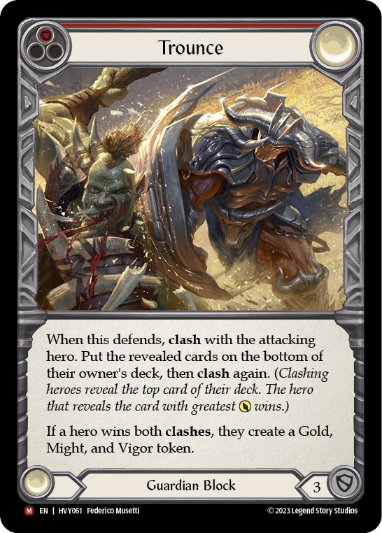 Trounce - Heavy Hitters - Flesh and Blood TCG