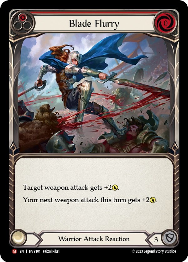 Blade Flurry - Heavy Hitters - Flesh and Blood TCG