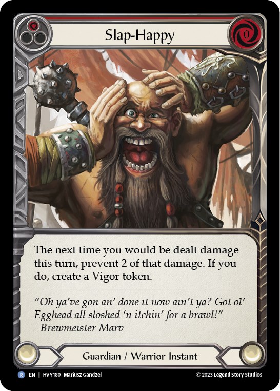Slap-Happy - Heavy Hitters - Flesh and Blood TCG