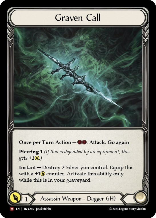 Graven Call - Heavy Hitters - Flesh and Blood TCG