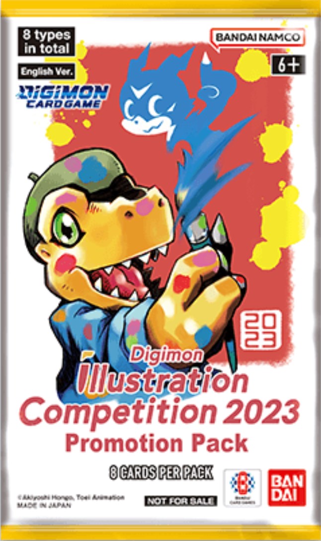 Digimon Illustration Competition Pack 2023 - Digimon Promotion Cards ...