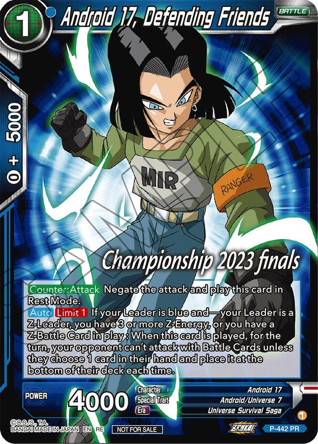 Android 17, Defending Friends (2023 Championship Finals Celebration ...