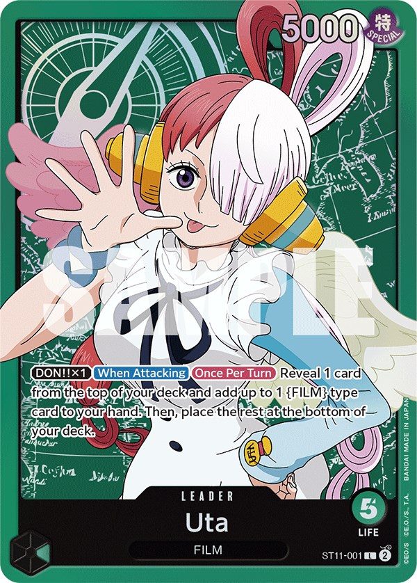 Uta (001) - Starter Deck 11: Uta - One Piece Card Game