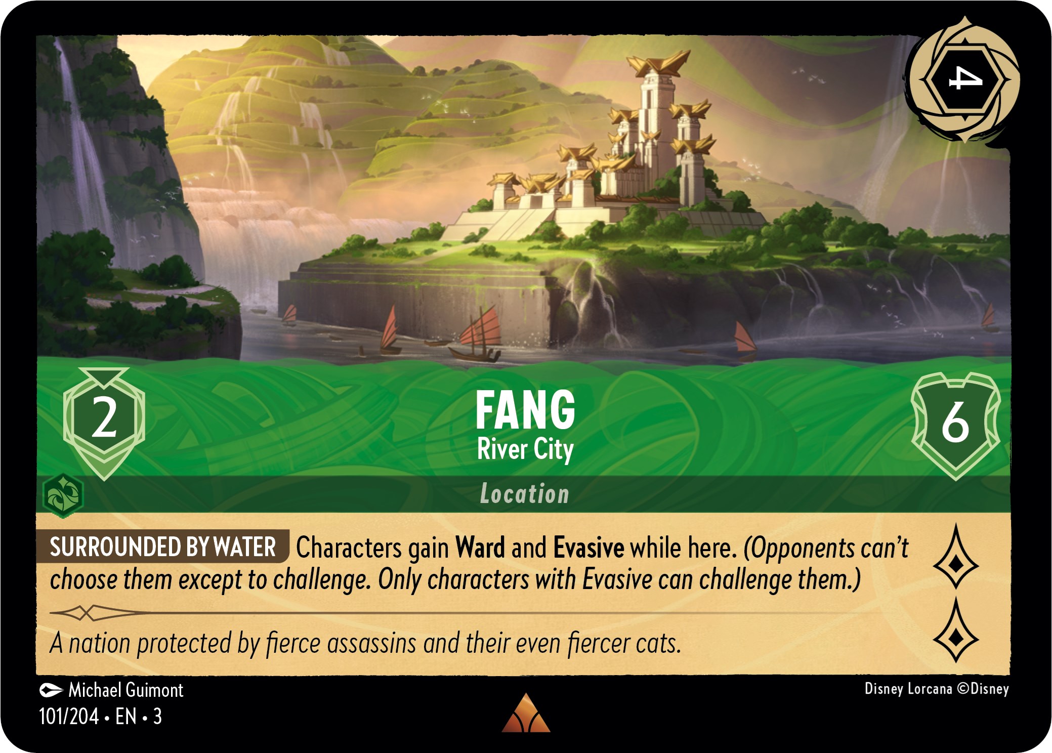 Fang - River City - Into the Inklands - Disney Lorcana