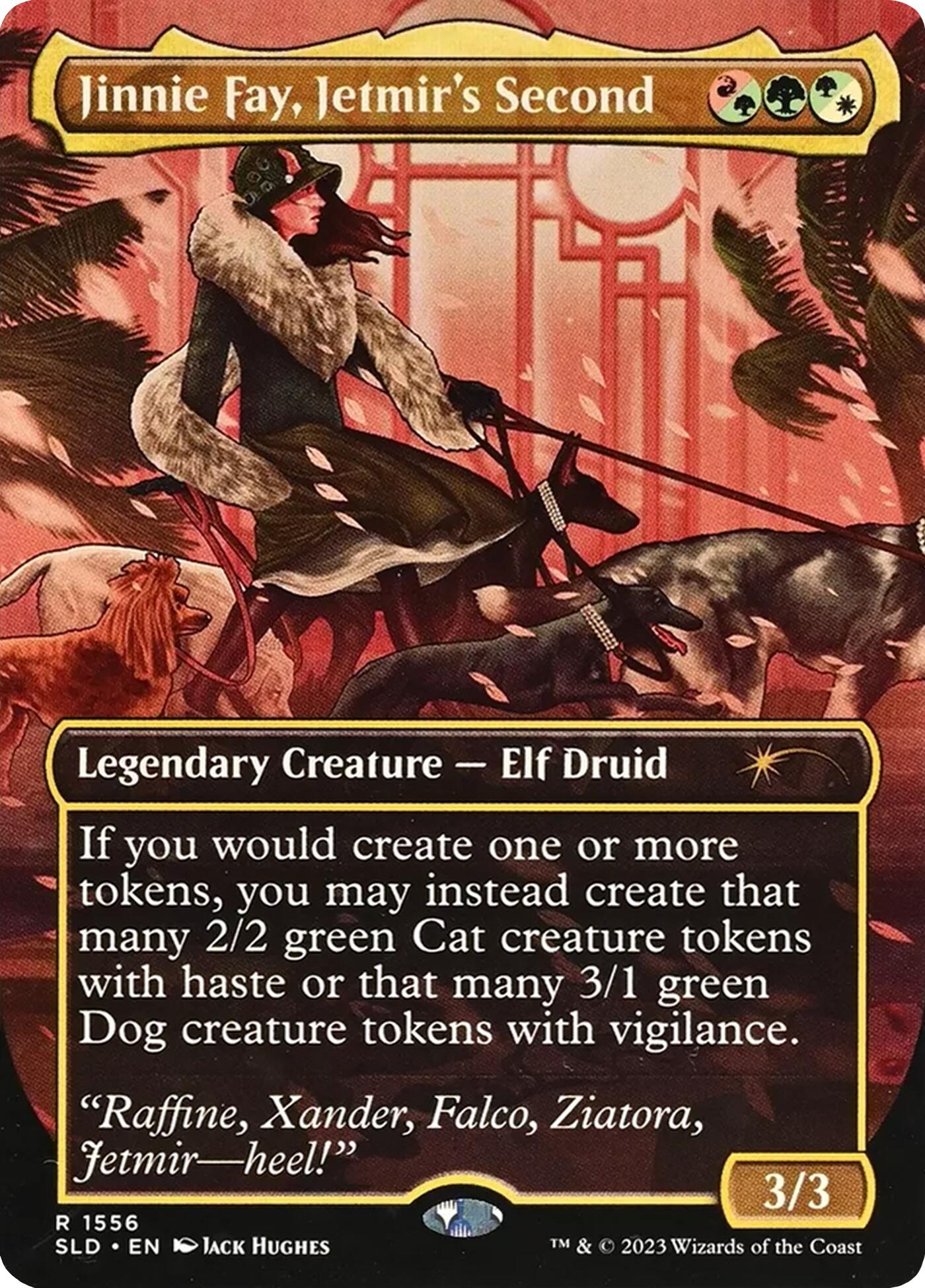 Jinnie Fay, Jetmir's Second (Display Commander) - Thick Stock - Secret ...