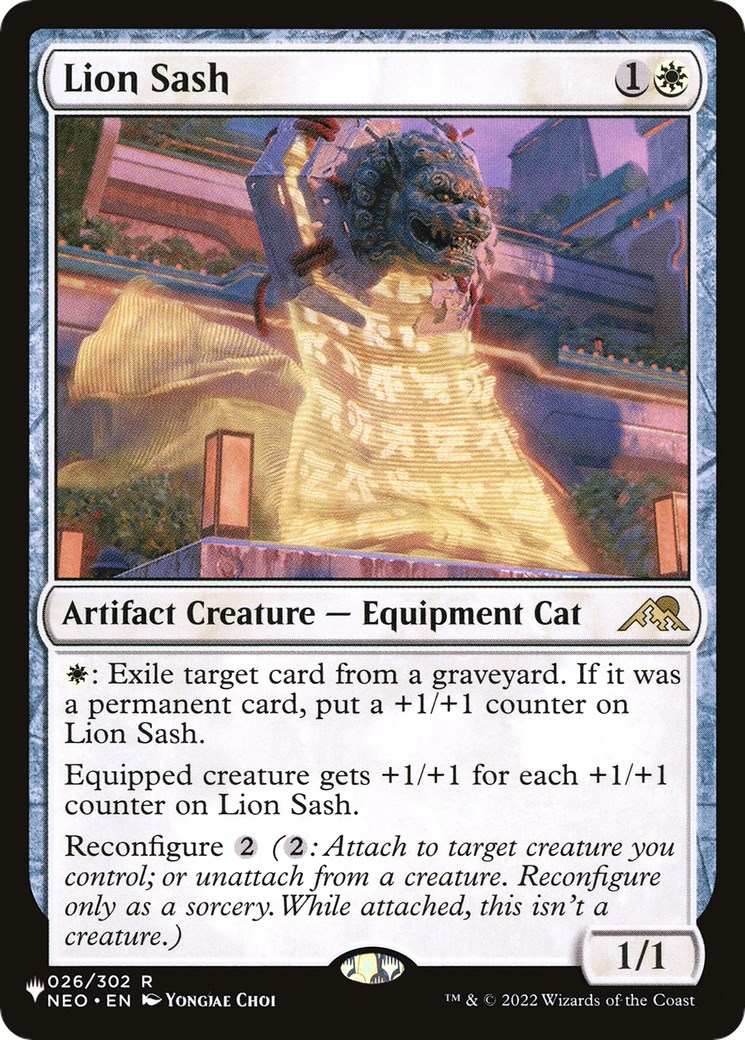 Lion Sash - The List Reprints - Magic: The Gathering