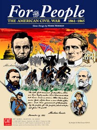 For the People II: The American Civil War, 1861-1865 Board Game - GMT ...