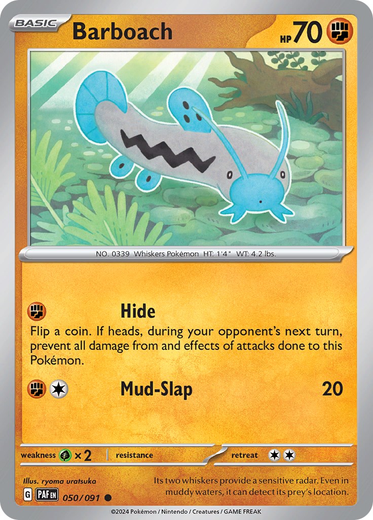 Barboach - SV: Paldean Fates - Pokemon