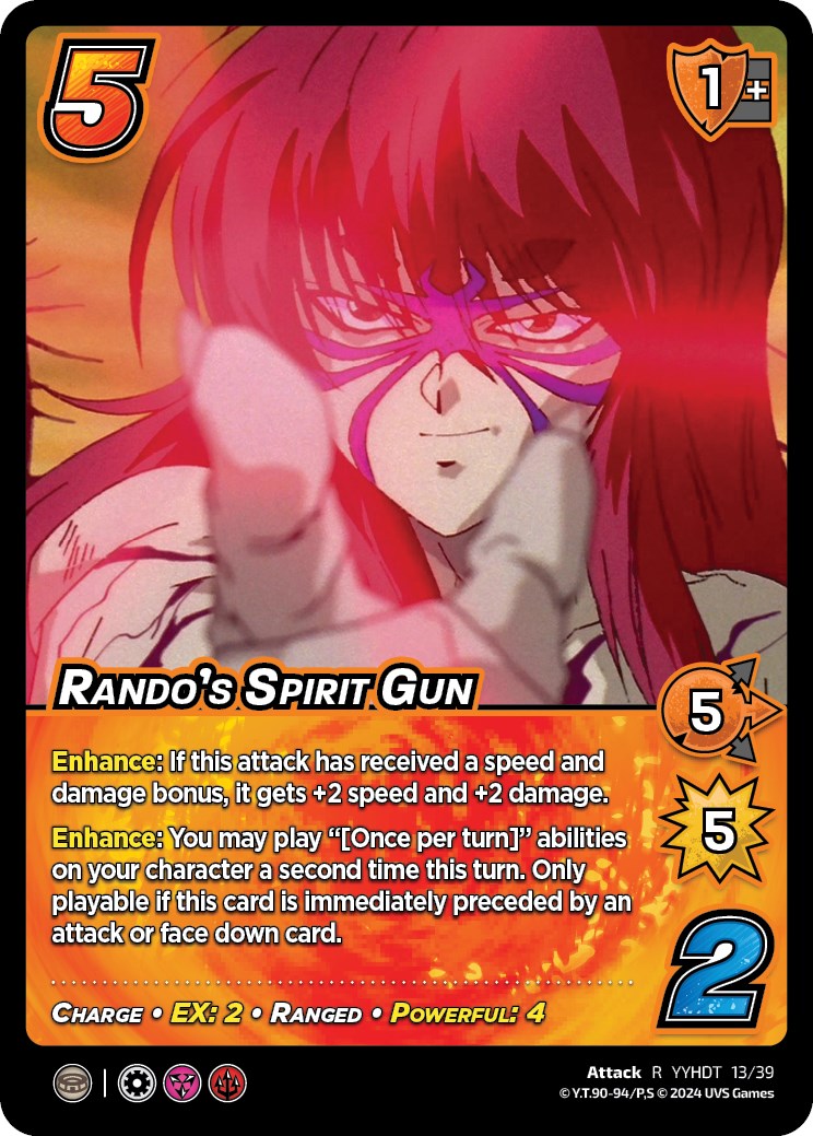 Rando's Spirit Gun (Time Shifted) - Yu Yu Hakusho: Dark Tournament ...