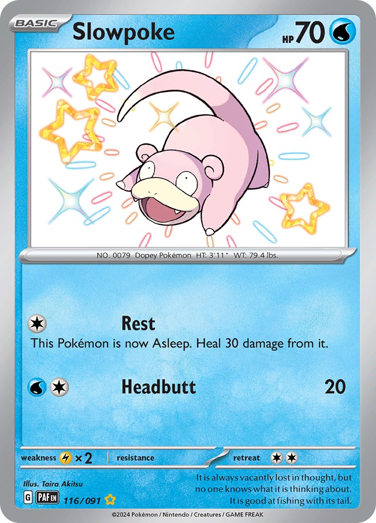 Slowpoke - SV: Paldean Fates - Pokemon