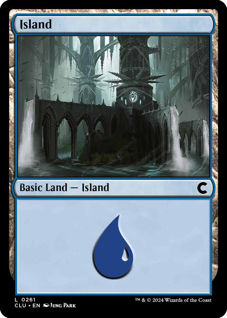 Island (0261) - Ravnica: Clue Edition - Magic: The Gathering