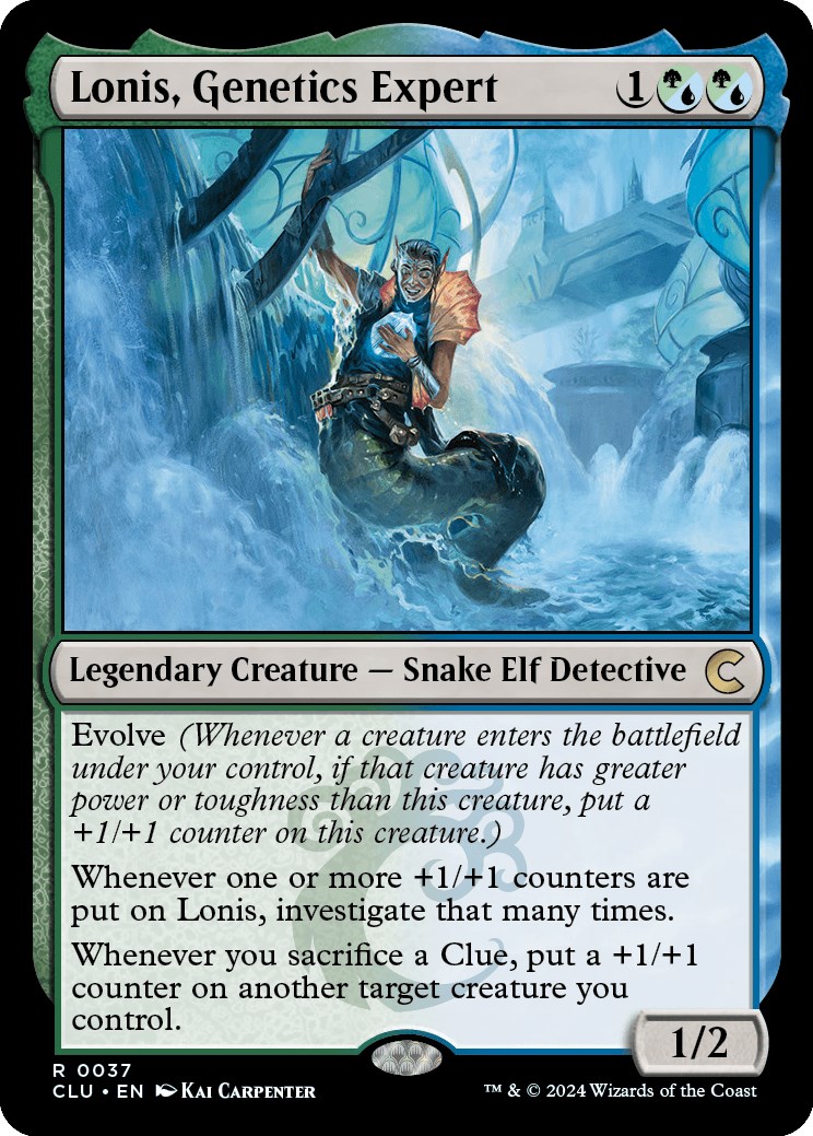 Lonis, Genetics Expert - Ravnica: Clue Edition - Magic: The Gathering
