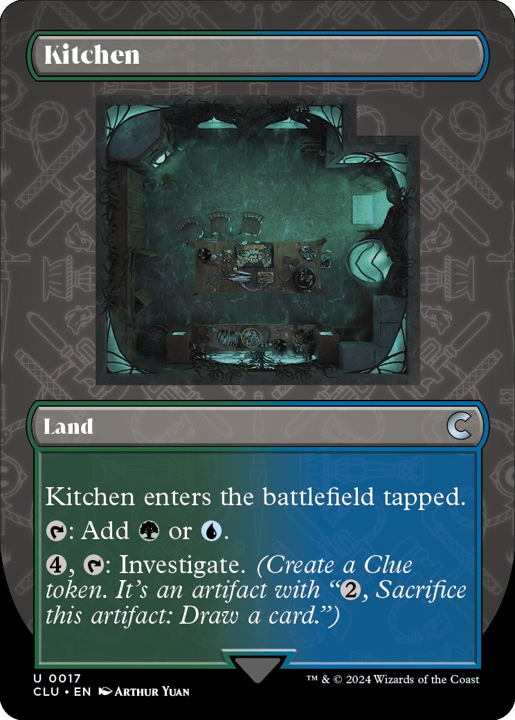 Kitchen (Borderless) - Ravnica: Clue Edition - Magic: The Gathering