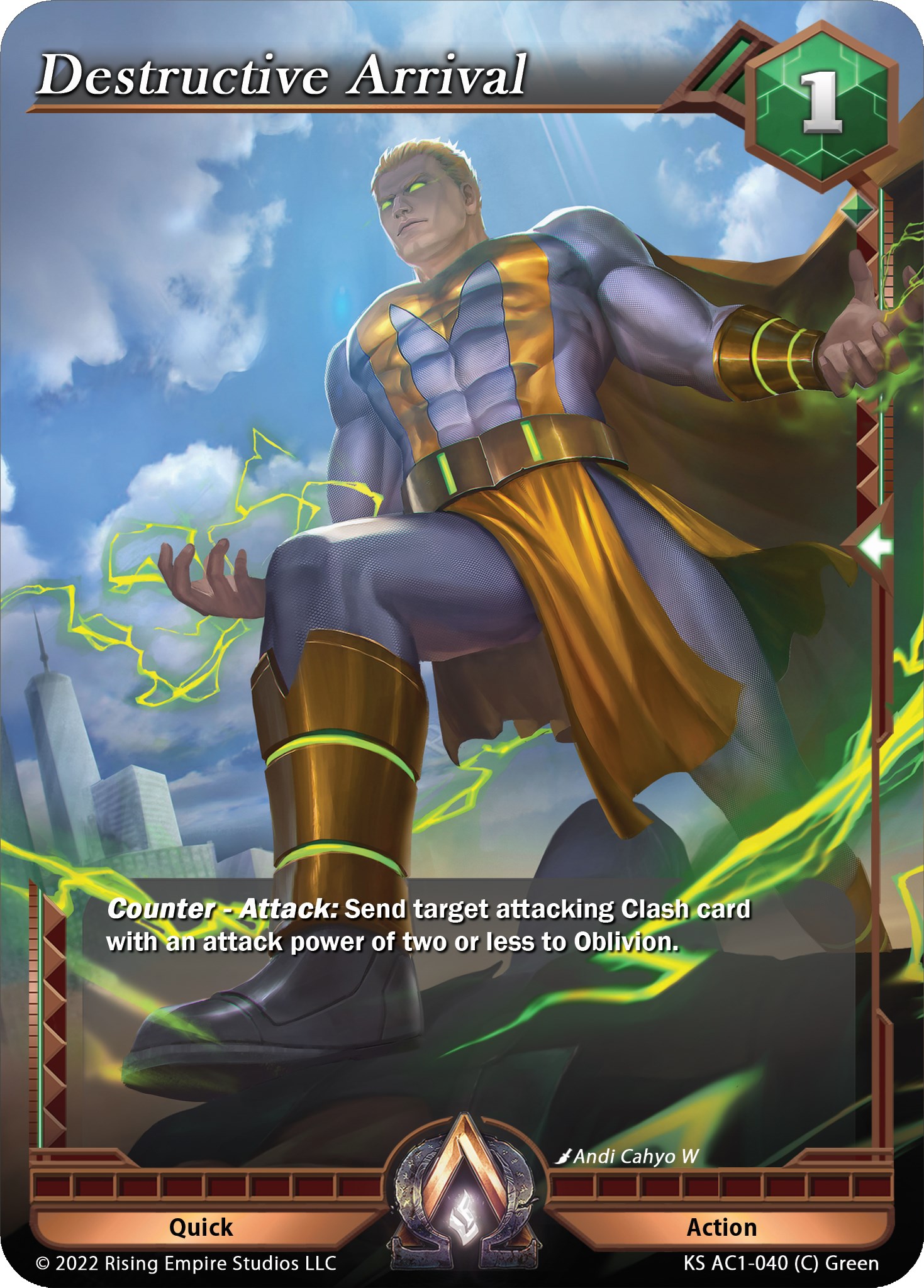 Destructive Arrival - The Awakening (Kickstarter) - Alpha Clash