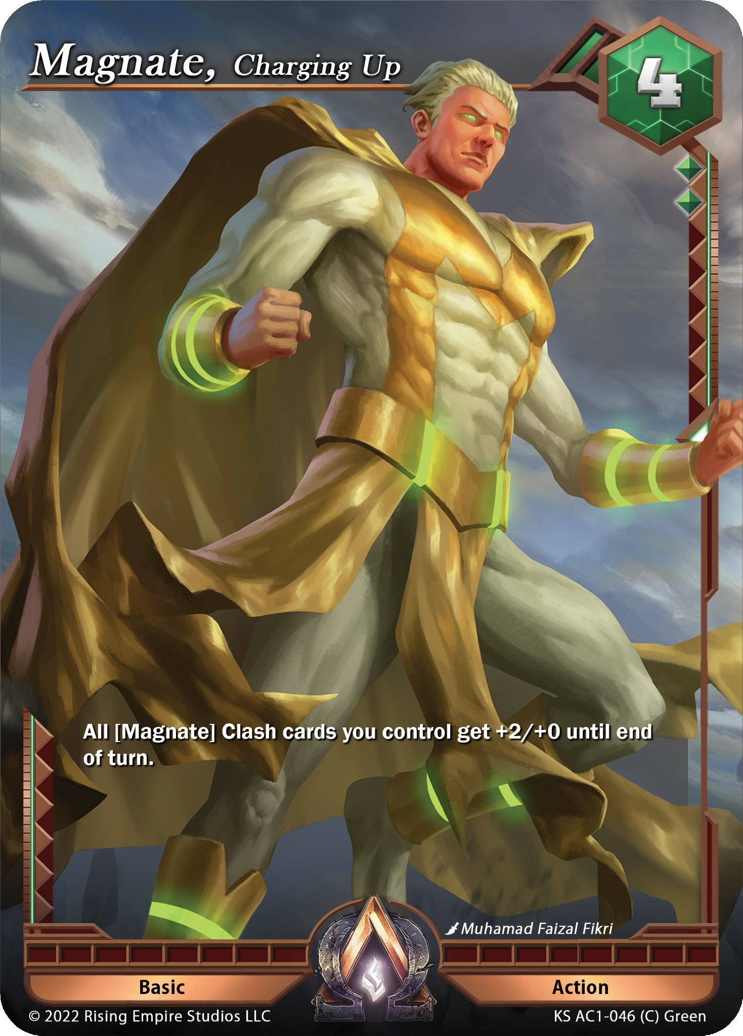 Magnate, Charging Up - The Awakening (Kickstarter) - Alpha Clash