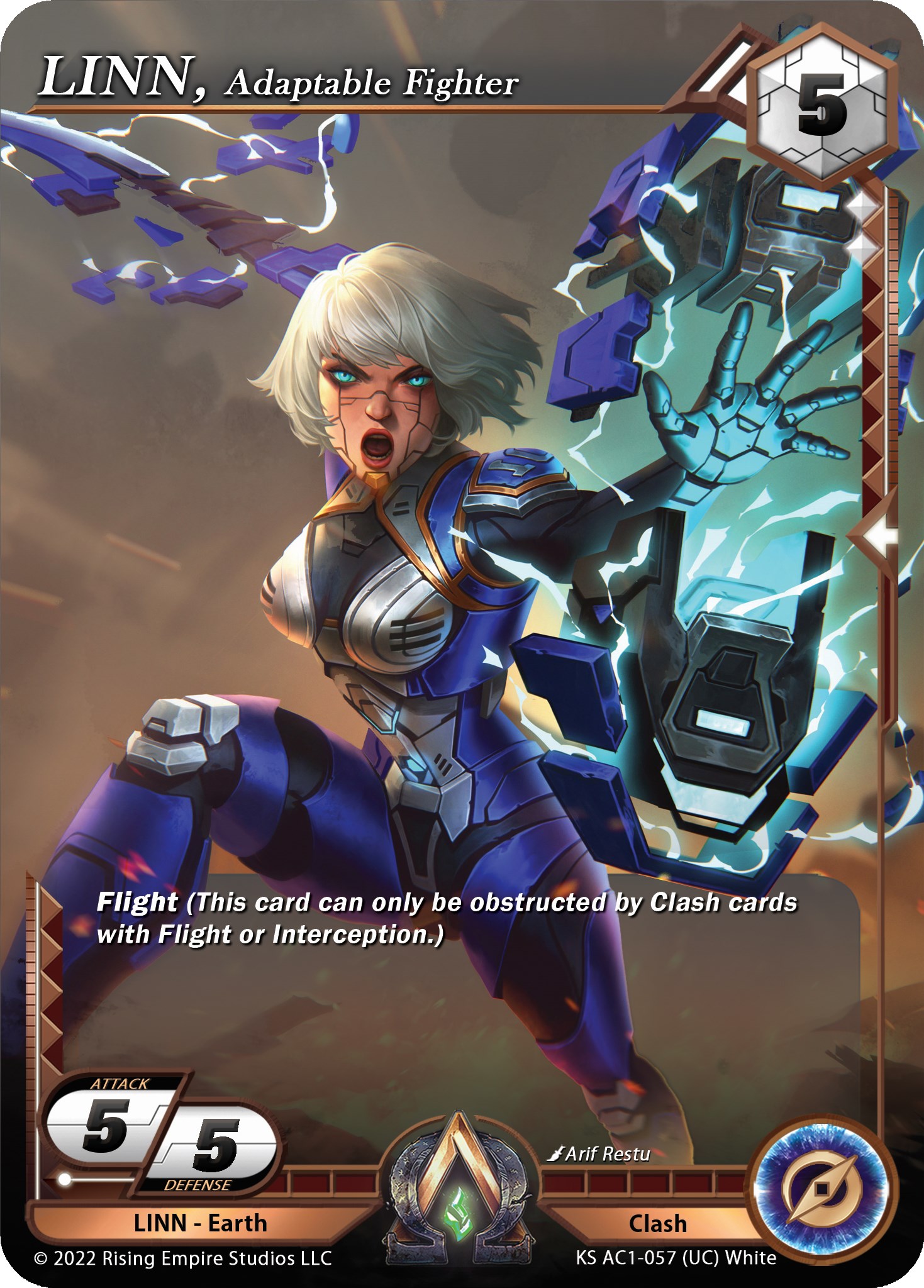 LINN, Adaptable Fighter - The Awakening (Kickstarter) - Alpha Clash