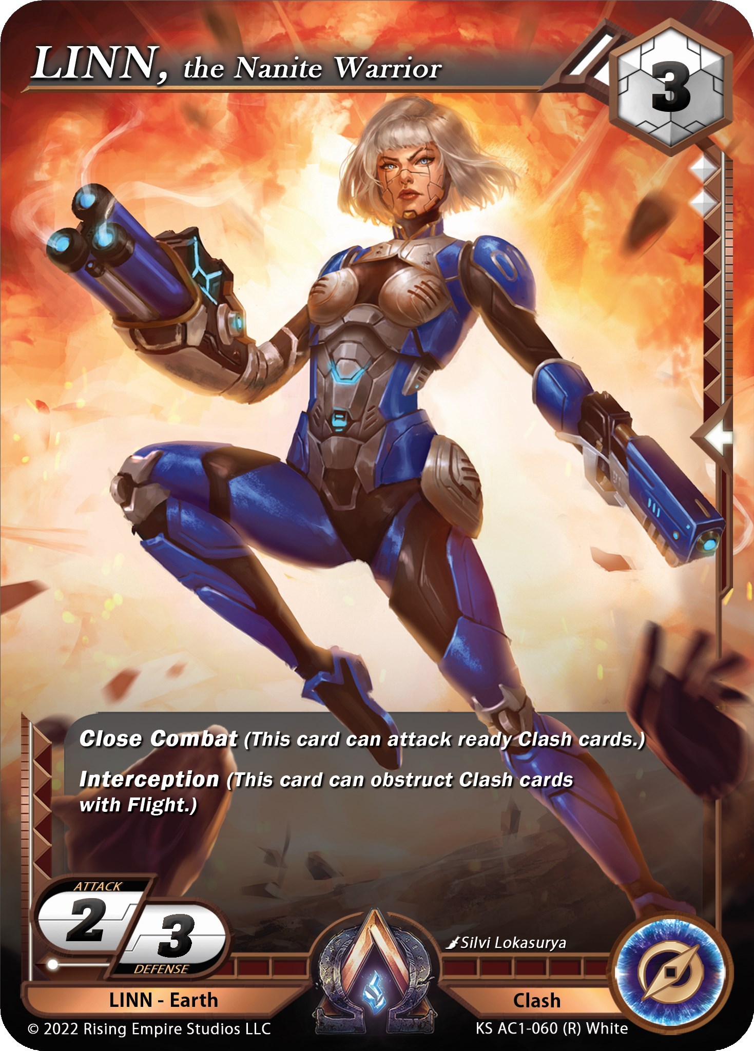 LINN, the Nanite Warrior - The Awakening (Kickstarter) - Alpha Clash