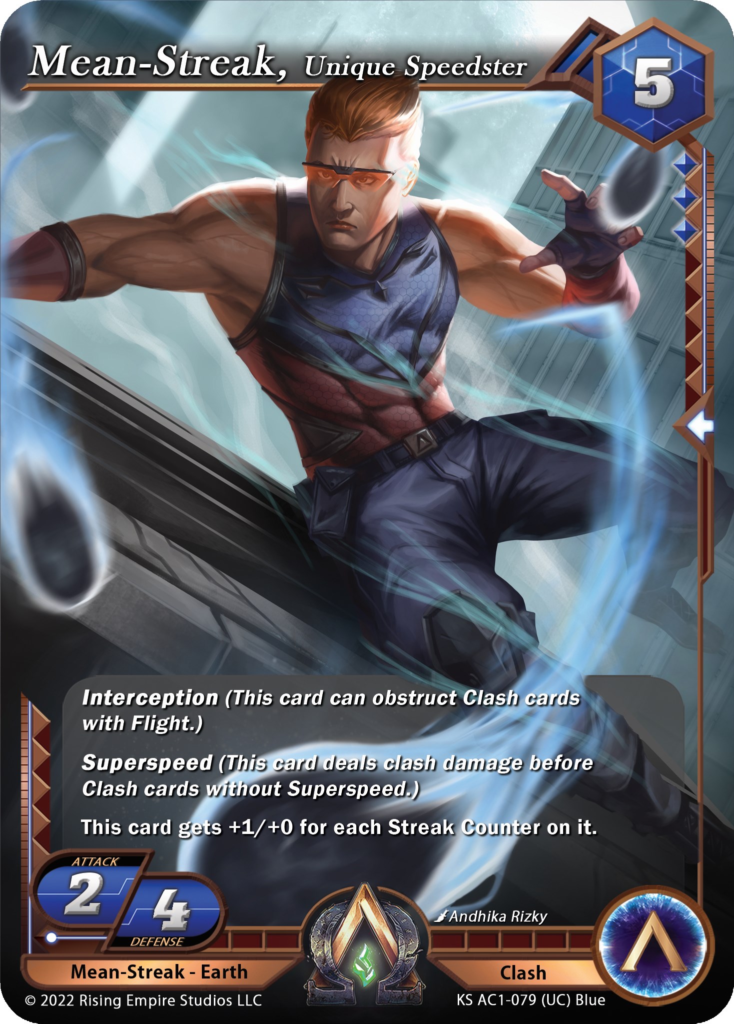 Mean-Streak, Unique Speedster - The Awakening (Kickstarter) - Alpha Clash