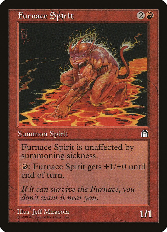 Furnace Spirit - Stronghold - Magic: The Gathering