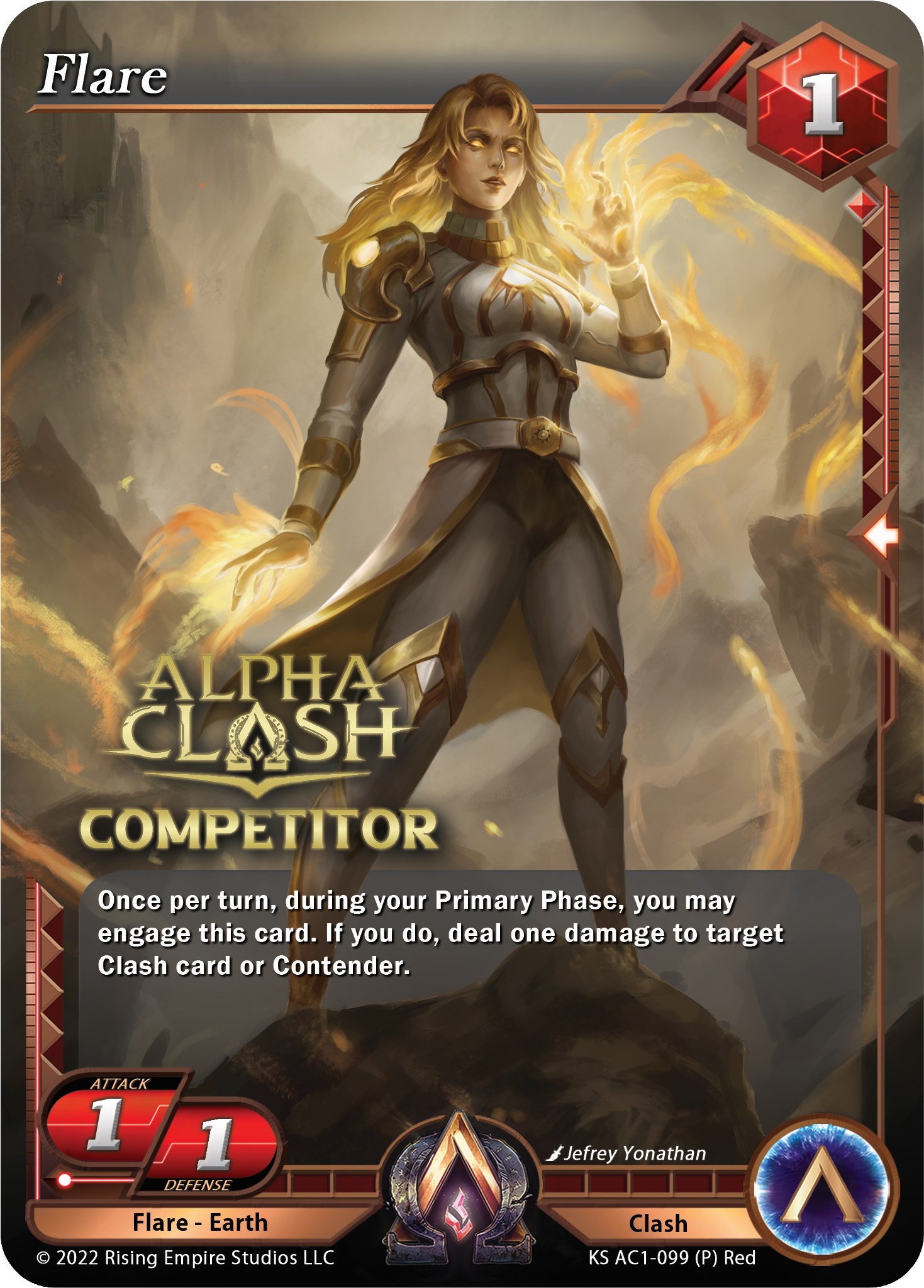 Flare (Competitor Promo) - The Awakening (Kickstarter) - Alpha Clash