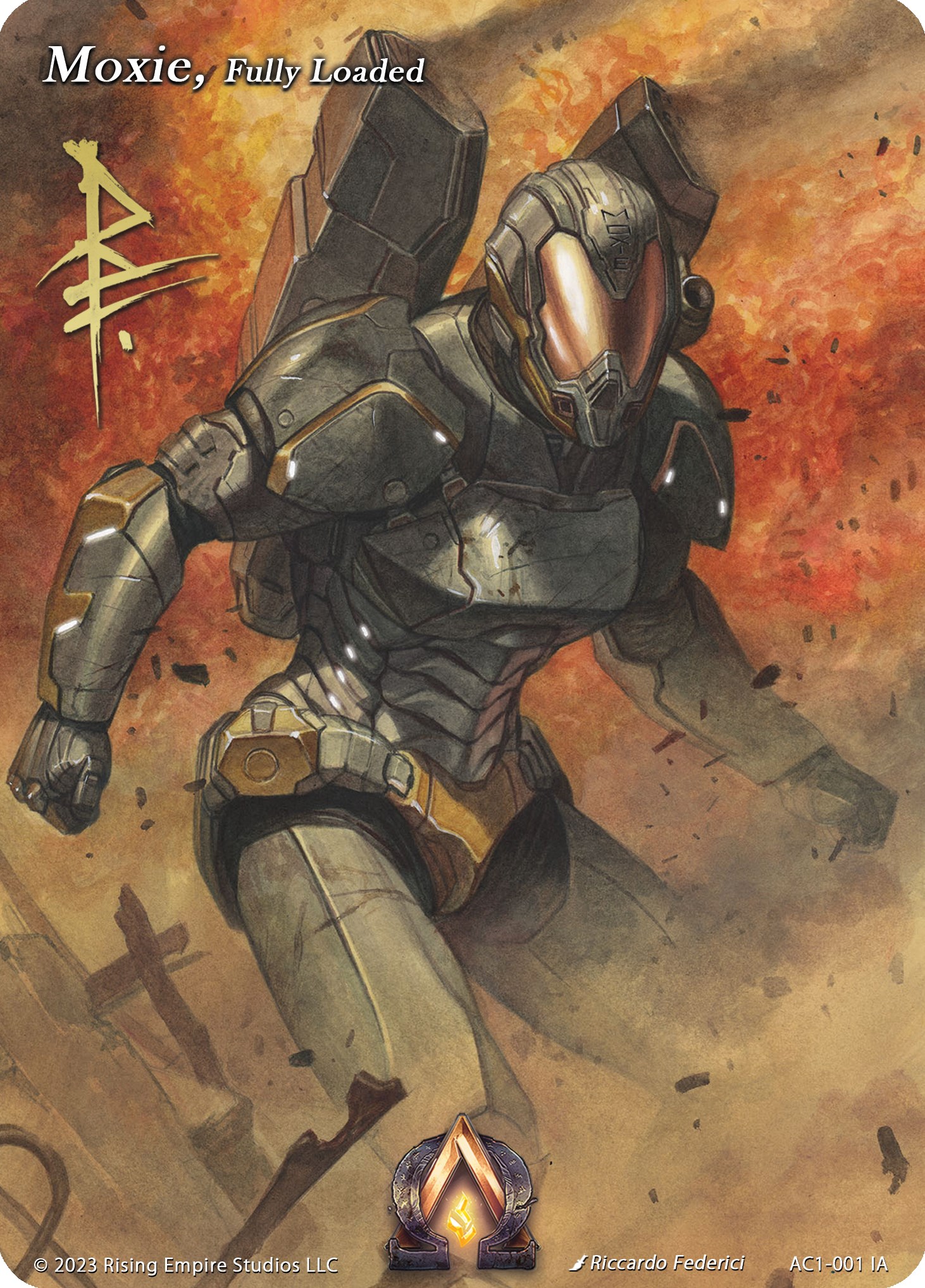 Moxie, Fully Loaded (Iconic Art) - The Awakening - Alpha Clash