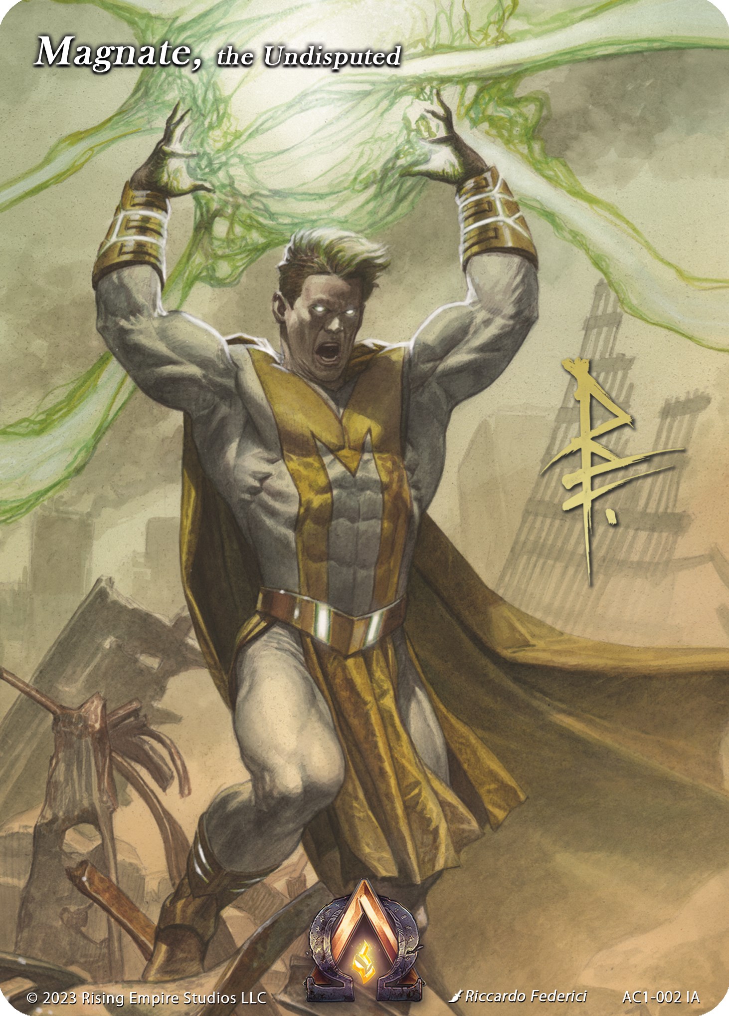 Magnate, the Undisputed (Iconic Art) - The Awakening - Alpha Clash